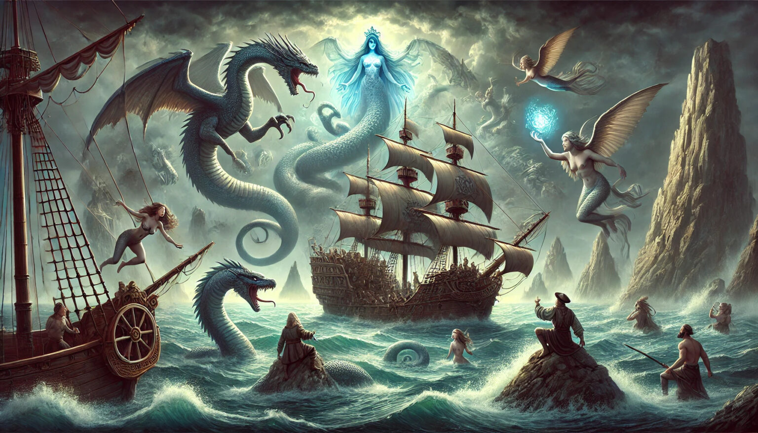 Mythical Sea Creatures and Their Impact on Seafaring Culture ...