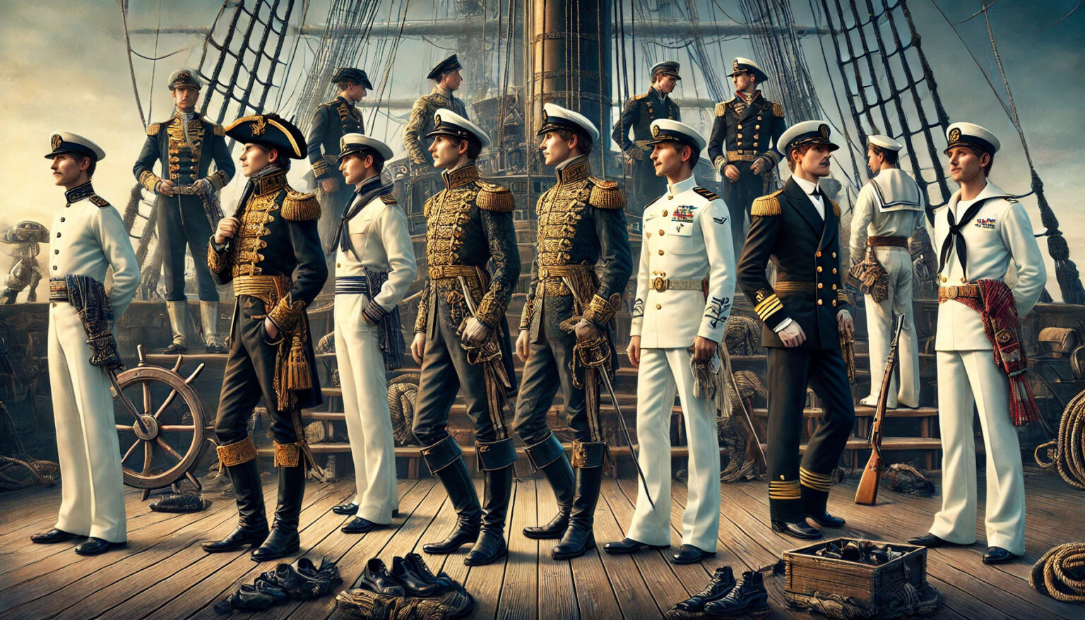 The History of Naval Uniforms: Fashion and Function on the High Seas ...