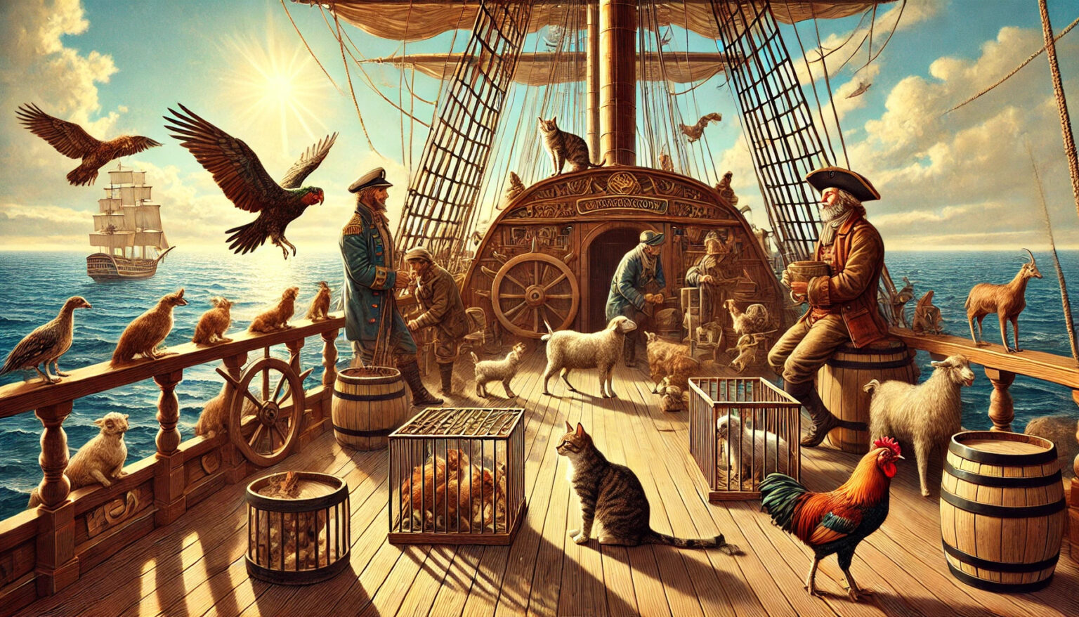 The Role of Shipboard Animals in Maritime Life - Seafaring History