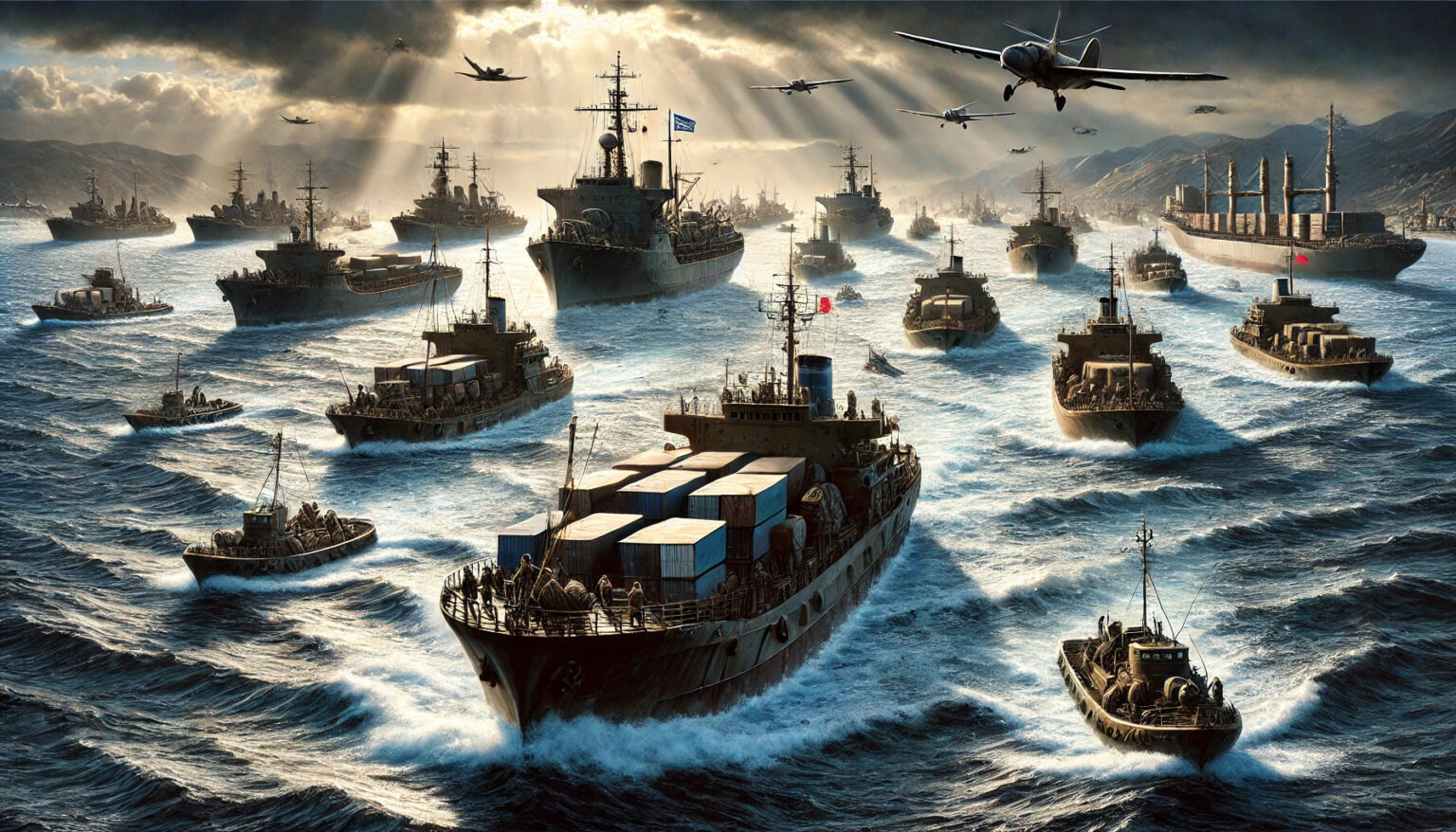 The Story of Convoys: Safeguarding Merchant Ships During War ...